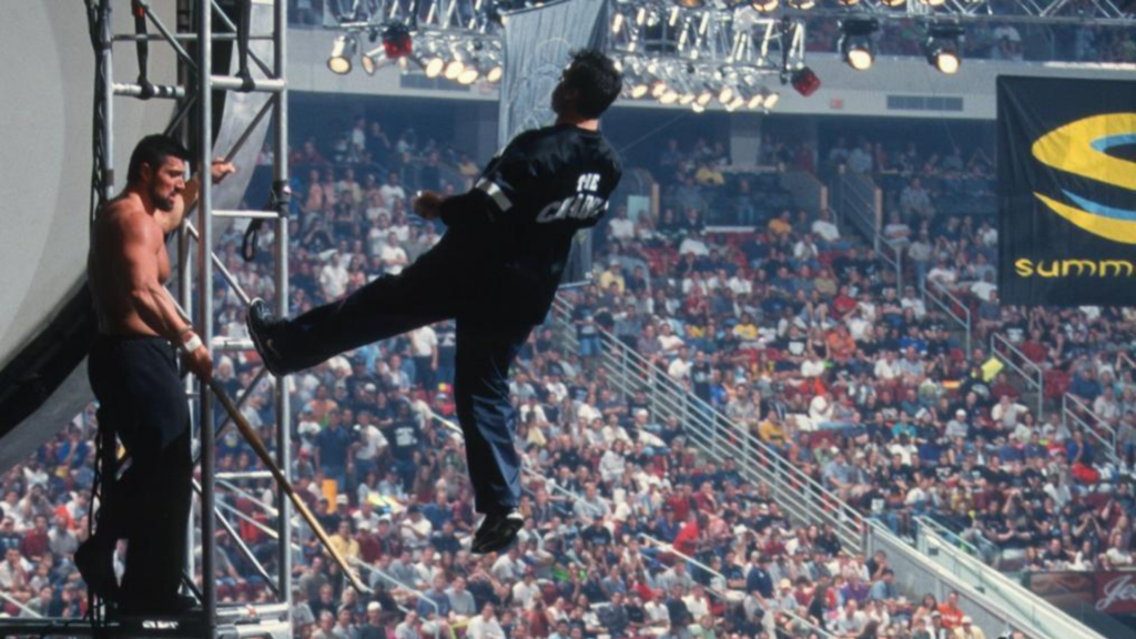 Shane McMahon's SummerSlam 2000 Bump Is Still Insane 21 Years Later